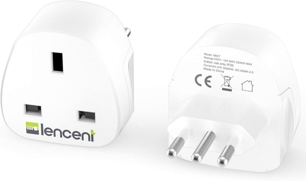 Italy Plug Adapter: Type L Converter