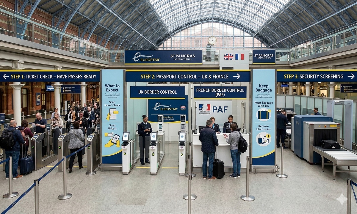 Eurostar Check-In: Step-by-Step Guide for St Pancras (2026)